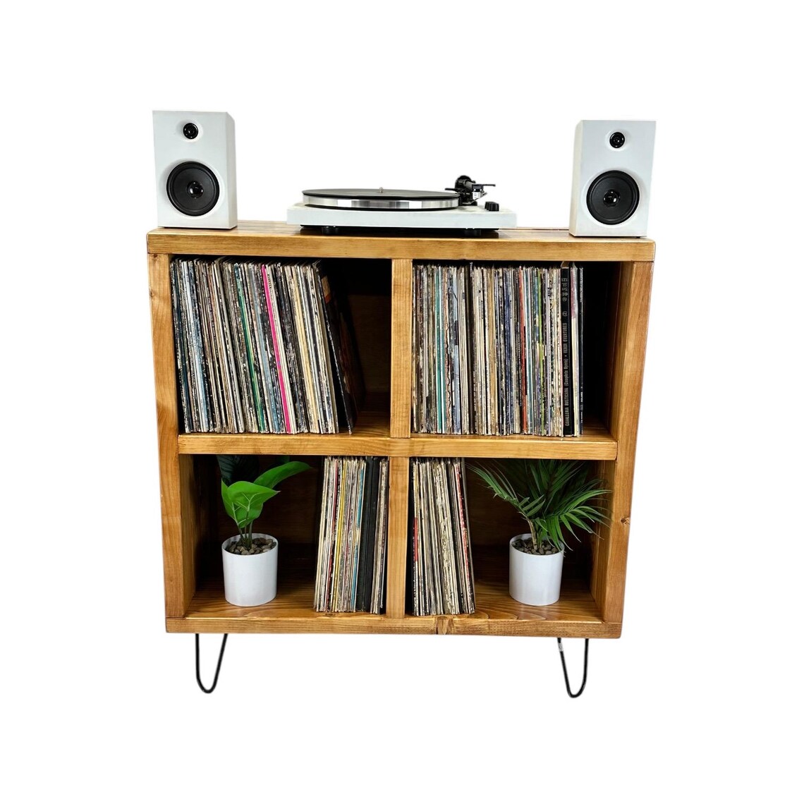 4Pack Vinyl Record Storage – Ocean Beach Pallet Co