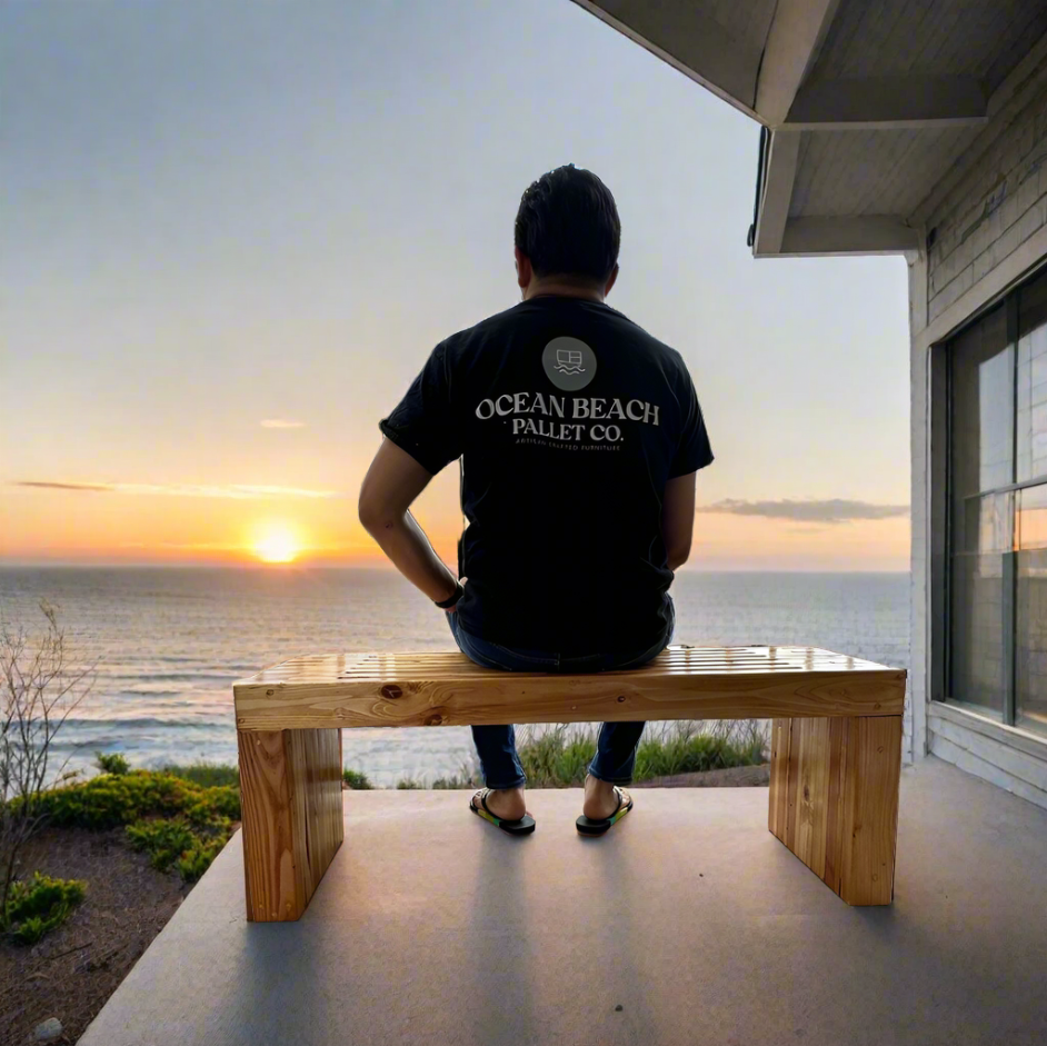 Indoor/Outdoor Bench – Ocean Beach Pallet Co