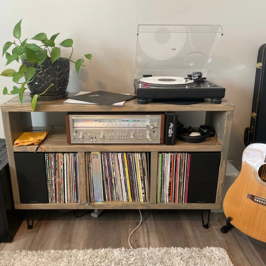 On Another Level Vinyl Record Storage – Ocean Beach Pallet Co
