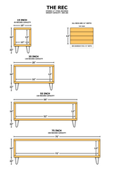 Rec Vinyl Record Storage – Ocean Beach Pallet Co.