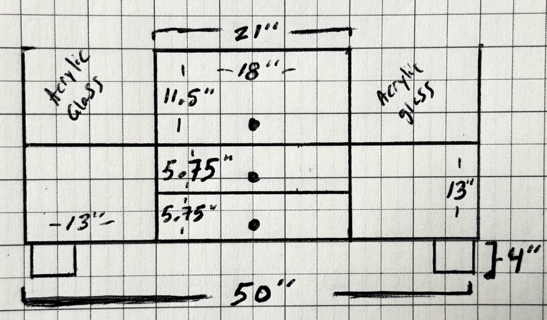 CHANGE ORDER- CUSTOM SHOWCASE – Ocean Beach Pallet Co.